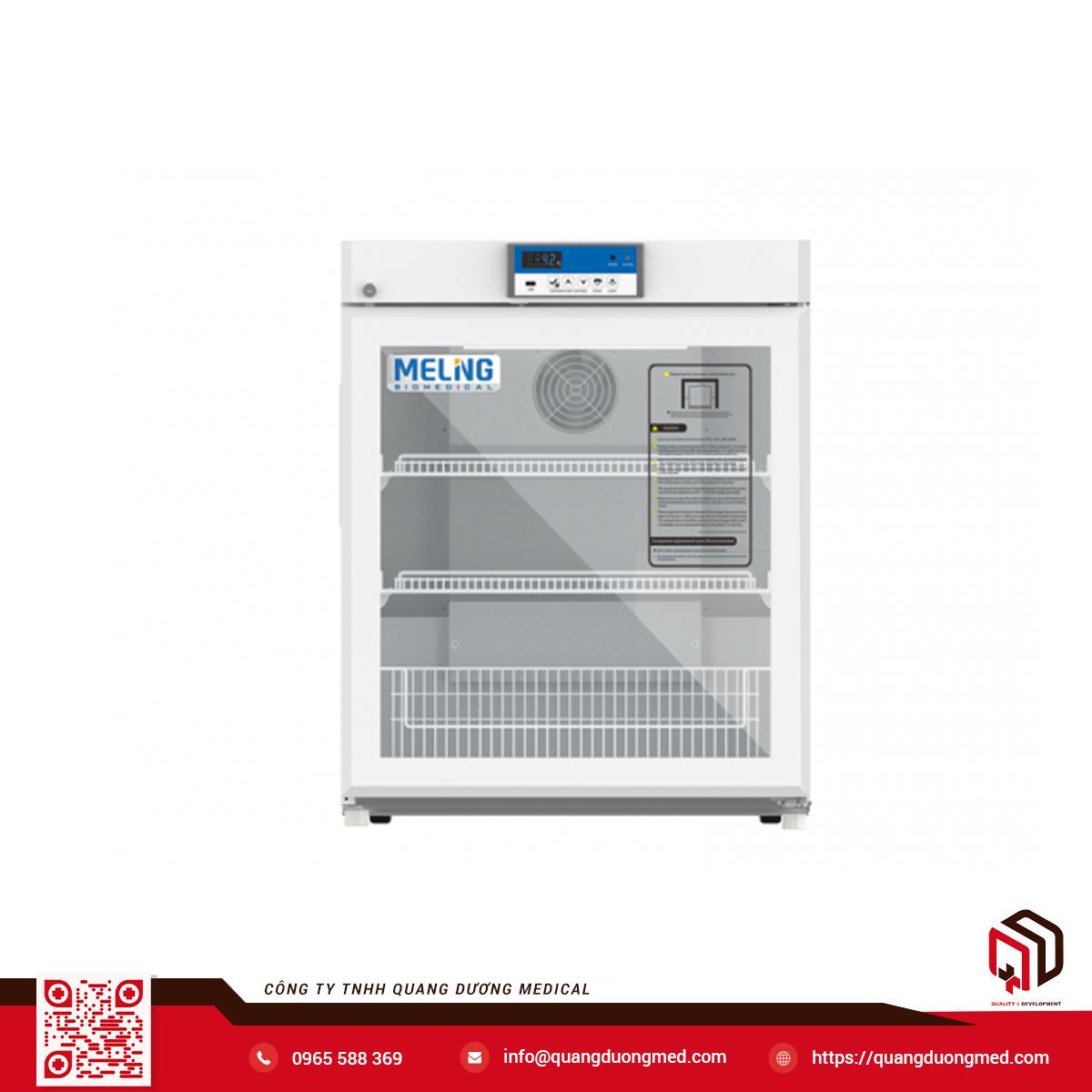 TỦ BẢO QUẢN VẮC - XIN, DƯỢC PHẨM MEILING : YC - 130 L